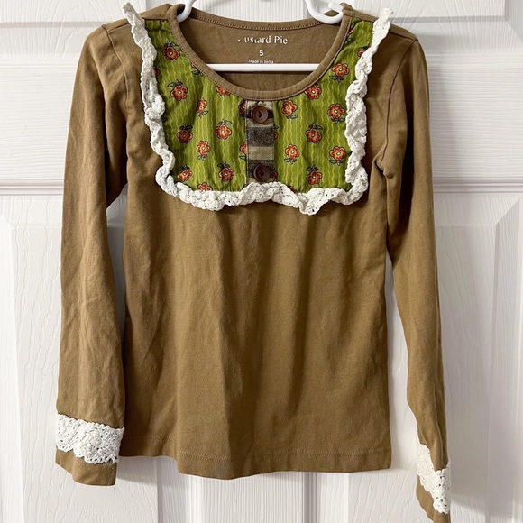 Mustard Pie | Shirts & Tops | Mustard Pie Boutique Girls Long Sleeve ...